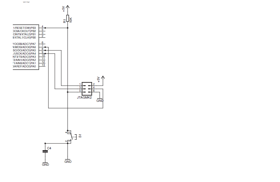 JTAGICE mkII 6 Polig - Mikrocontroller.net