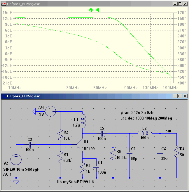 HF-Verstärkereinfluss auf Oberwellenfilter - Mikrocontroller.net