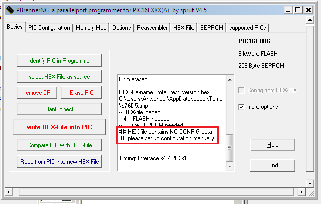 PIC16F873/6A prog. Problem - Mikrocontroller.net