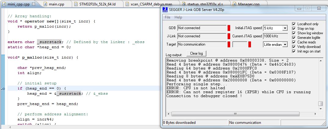 STM32: Linkerscript löst Debugging-Problem aus? - Mikrocontroller.net