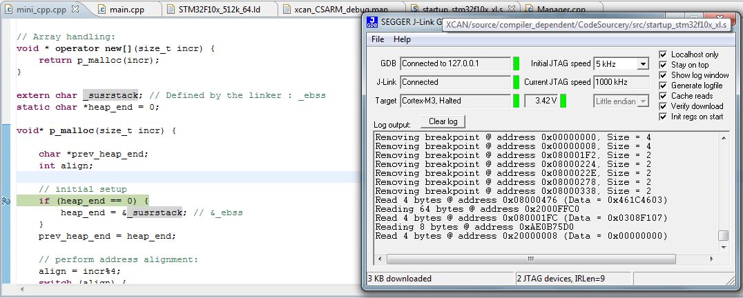 STM32: Linkerscript löst Debugging-Problem aus? - Mikrocontroller.net