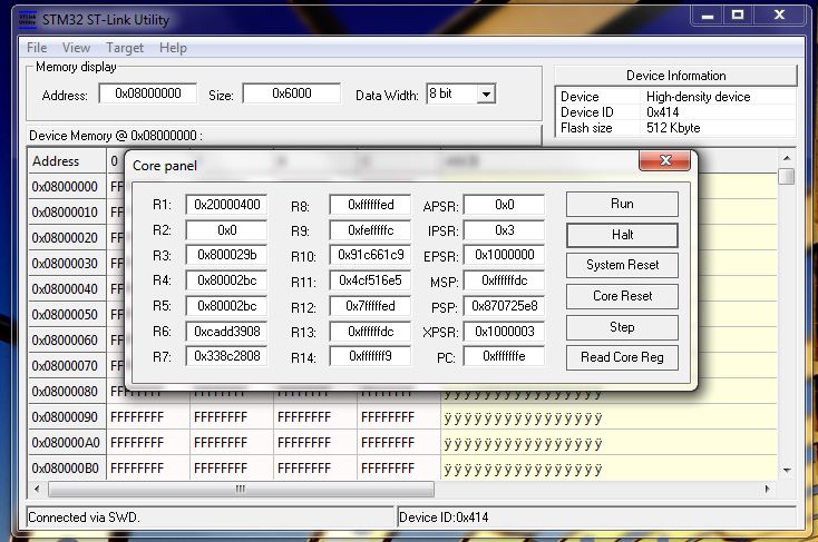 Hardfault Fehler in Keil mit STM32F103 (cortex m3) - Mikrocontroller.net