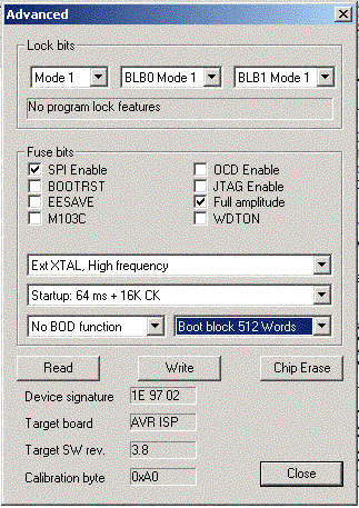 Hilfe! Mega128 läßt sich proggen, arbeitet aber nicht.. - Mikrocontroller.net