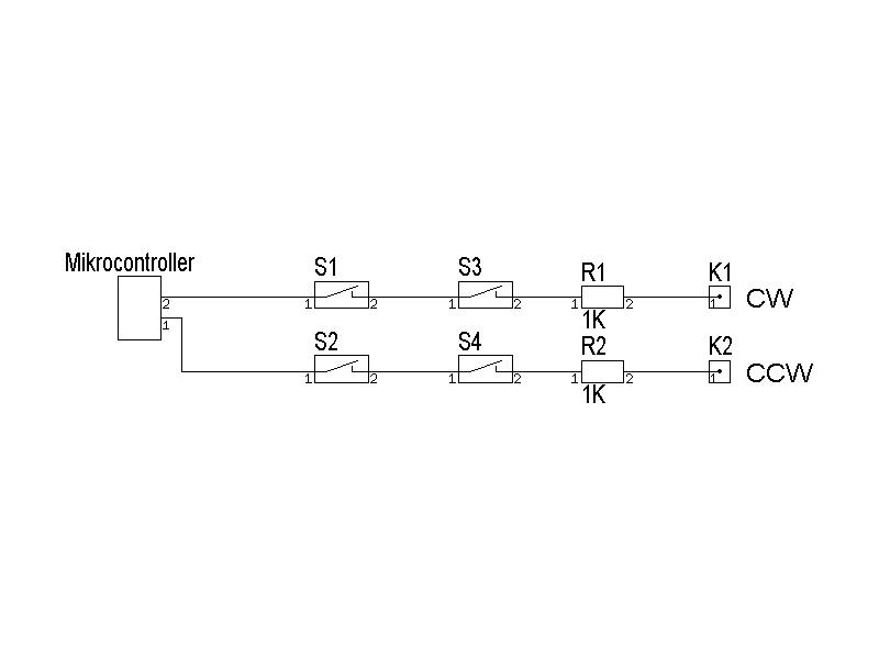 Endschalter mit Mikrocontroller abfragen - Mikrocontroller.net