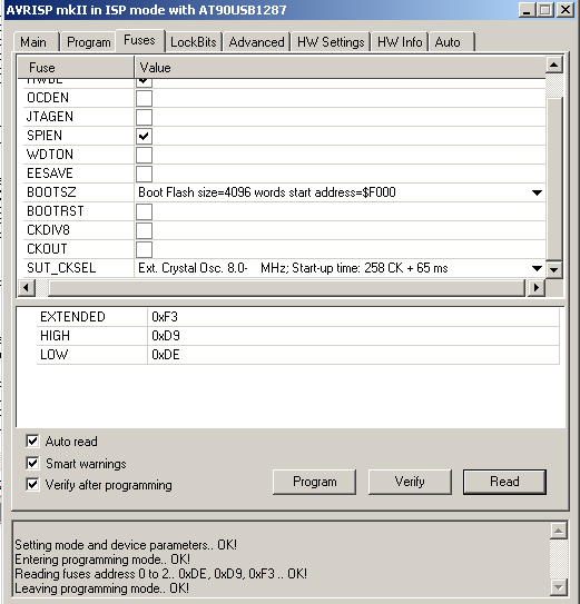 LUFA Einsteiger: Demo VirtualSerial funktioniert nicht - Mikrocontroller.net