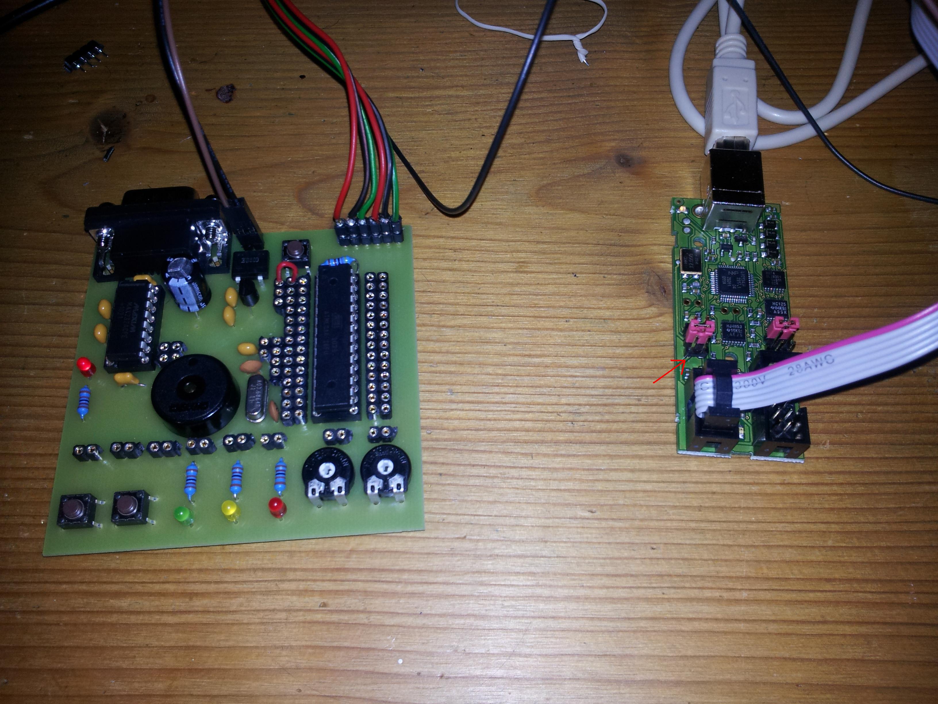 Problem mit RolandWalter-Platine: AVR-Studio Programming-Mode - Mikrocontroller.net