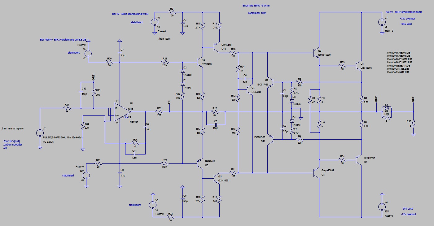 Endstufe von Rod Elliott 3A mit MJ15003/4 - Mikrocontroller.net
