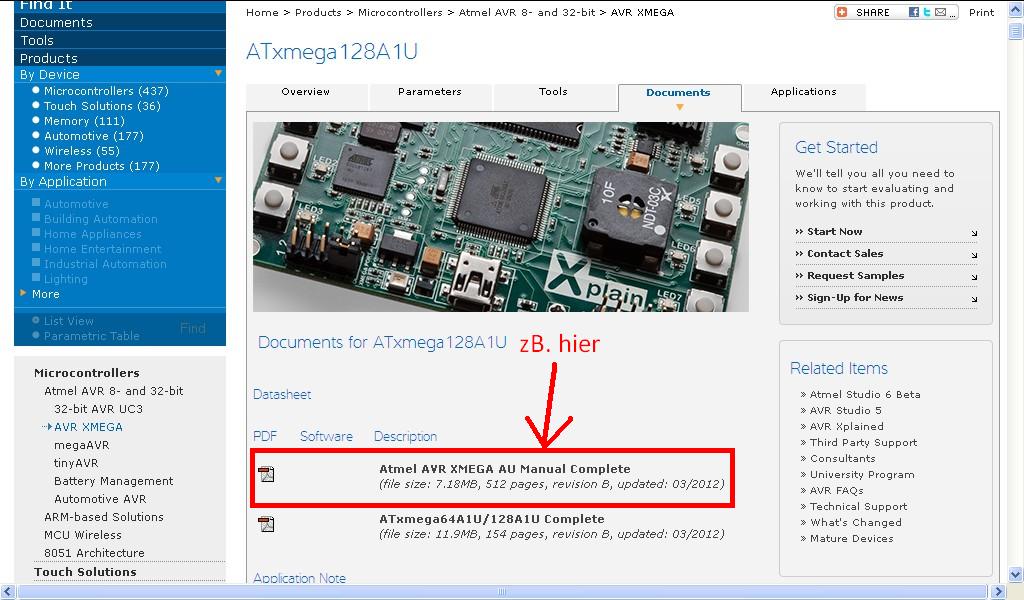 ATmegaU, ATxmegaU, AT90USB Familie - Mikrocontroller.net