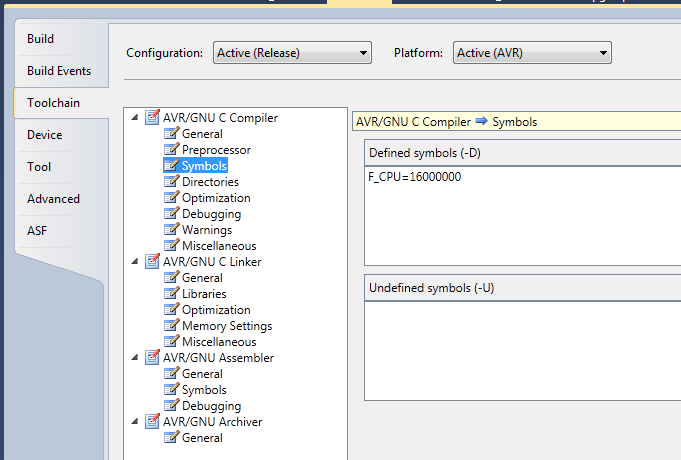 Atmel Studio 6 Frequenz - Mikrocontroller.net