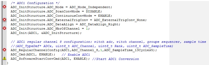 STM32F4 Discovery ADC - Mikrocontroller.net