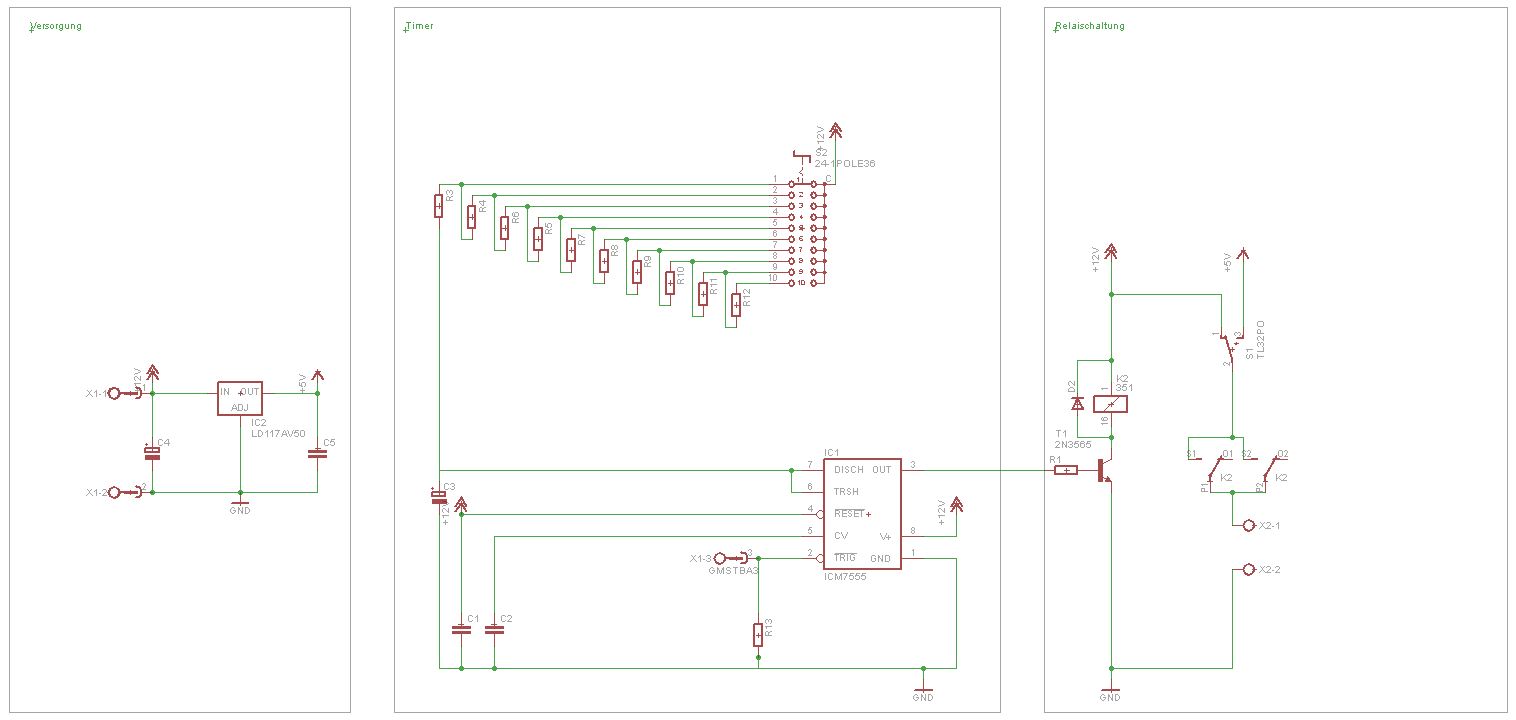 Timerbeschatlung (7555) funktioniert nicht richtig - Mikrocontroller.net