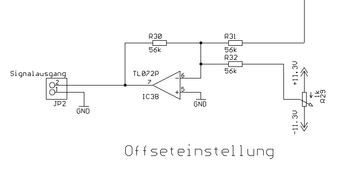 Signalpegel verkleinern mit Offset ohne OPV - Mikrocontroller.net