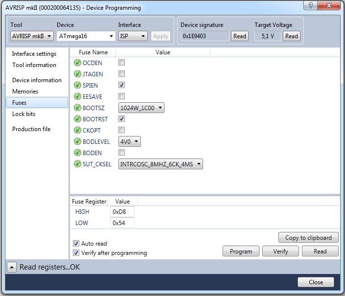Bootloader ATMega16 - Mikrocontroller.net