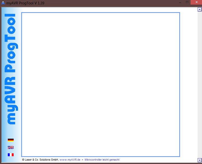 myAVR_ProgTool - keine Anzeige/Fehler - Mikrocontroller.net