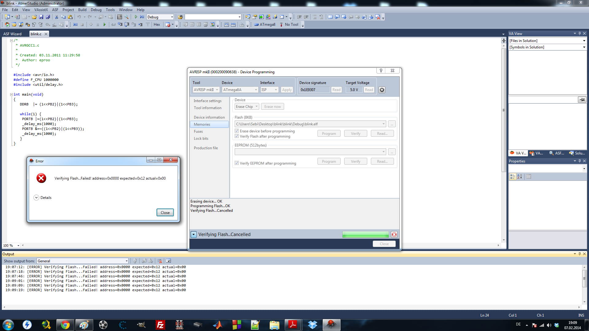 Anfänger: Probleme mit AVR-Starterkit - Mikrocontroller.net