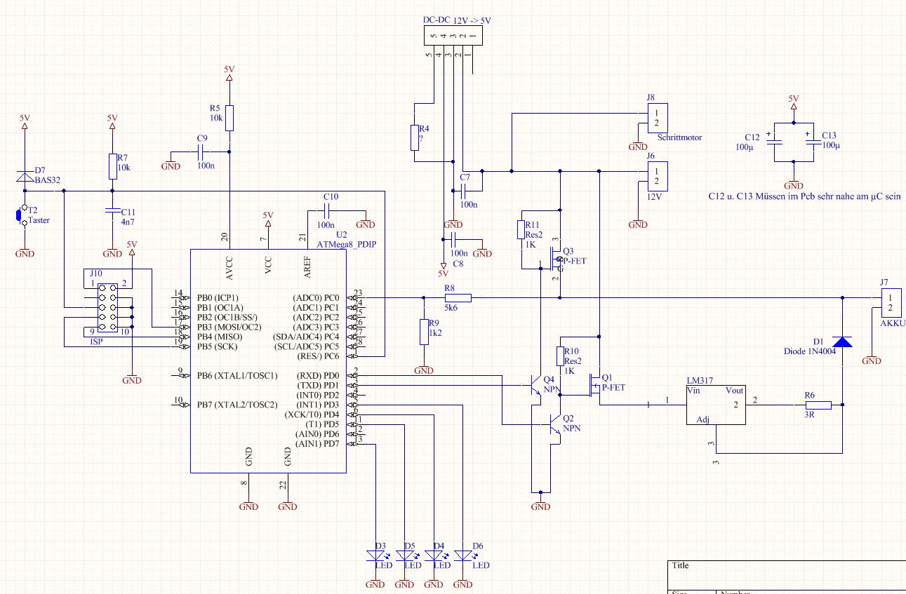 ATMega8 Doppelte Spannungsversorgung - Mikrocontroller.net