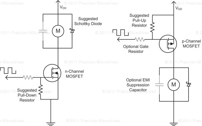 Motor PWM Lowside-Schaltung Frage - Mikrocontroller.net