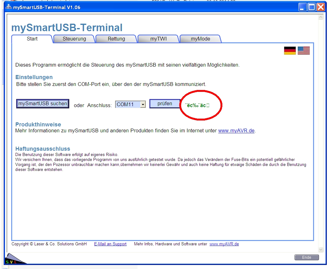 ATmega1284p ATmega1284 - Fuses konnten nicht ausgelesen werden - mySmartUSB - Mikrocontroller.net