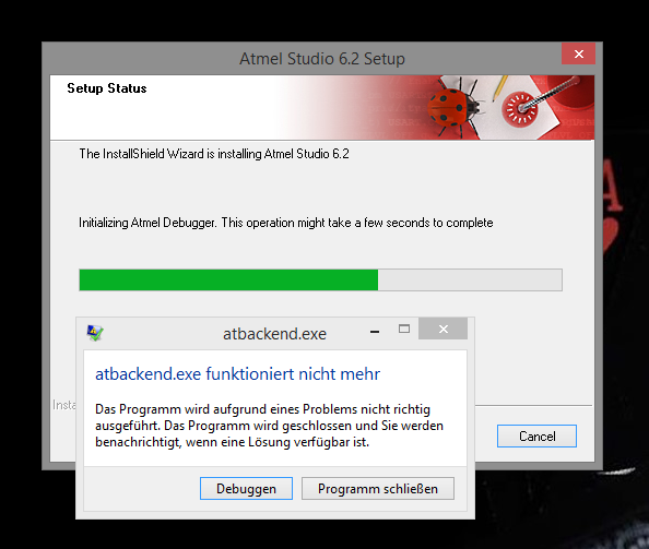 Probleme mit Atmel Studio 6.x installation - Mikrocontroller.net