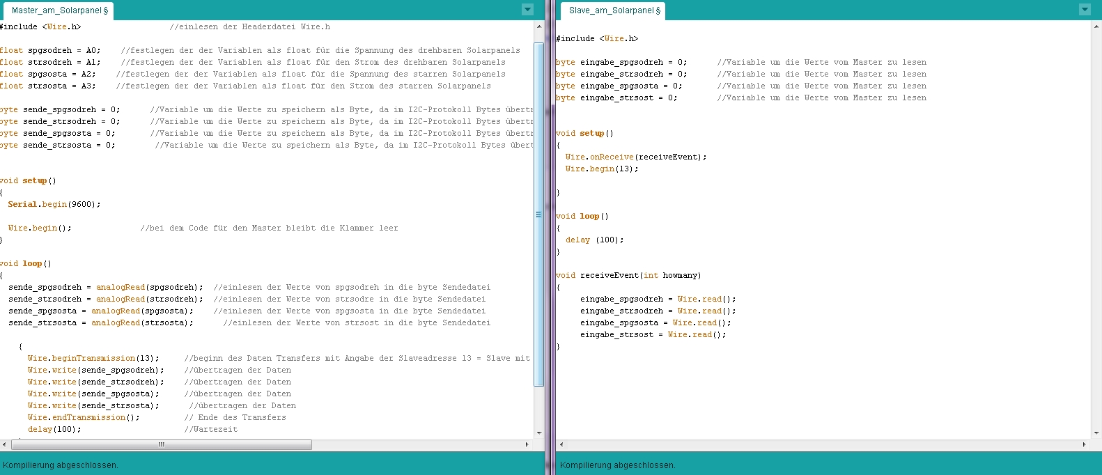 I2C Arduino Mehrere Daten senden - Mikrocontroller.net