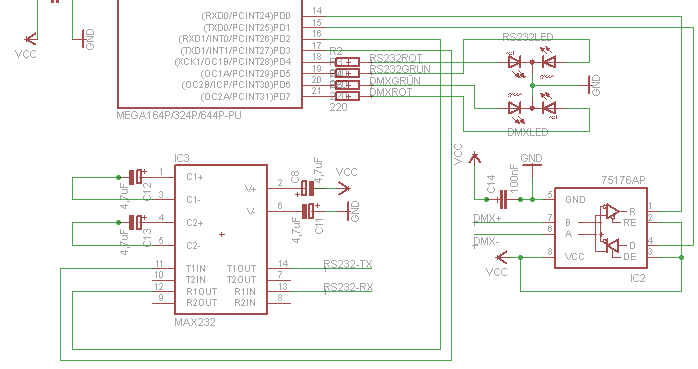 75176 IC erzeugt Kurzschluss - Schaltung korrekt? - Mikrocontroller.net