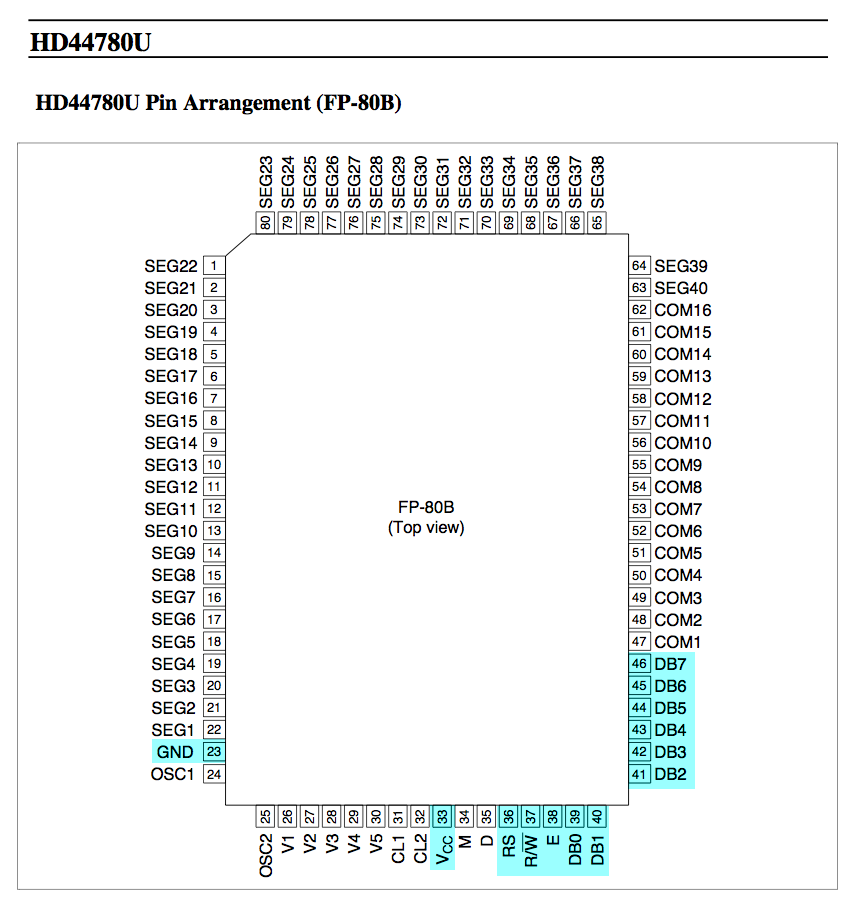 LCD-Display 16x2 80mmx20mm - Mikrocontroller.net