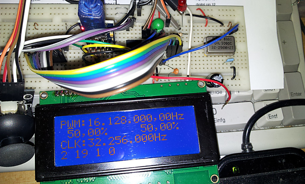 ATMEGA328 overclocking - Mikrocontroller.net