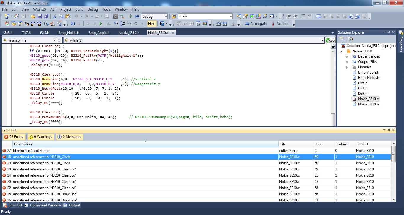 Datein in AVR Studio 6 einbinden - Mikrocontroller.net