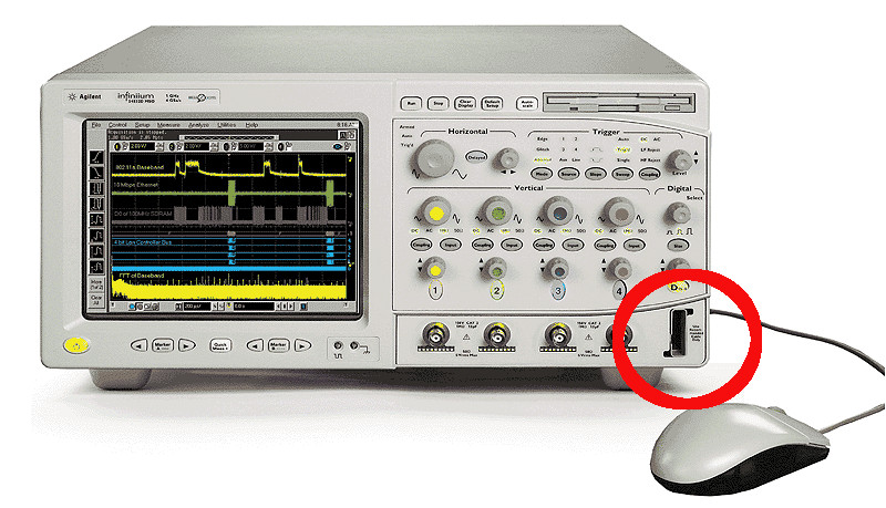 Welcher Steckertyp ist das? (Agilent/Keysight Logic Analyzer Port ...