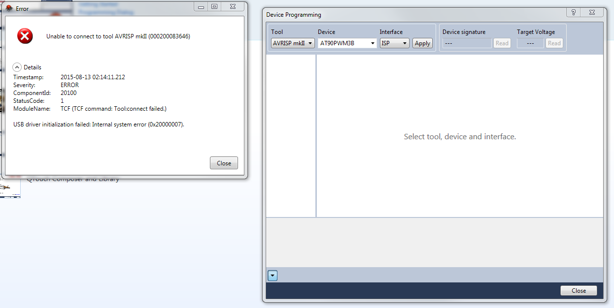 AVRISP MKII Treibersignaturen fehlen - Mikrocontroller.net