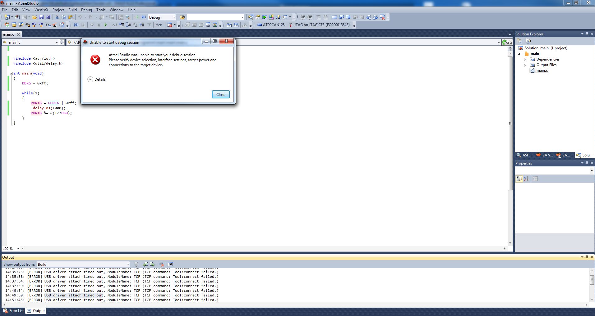 ATMEL Studio 6 Problem - Mikrocontroller.net