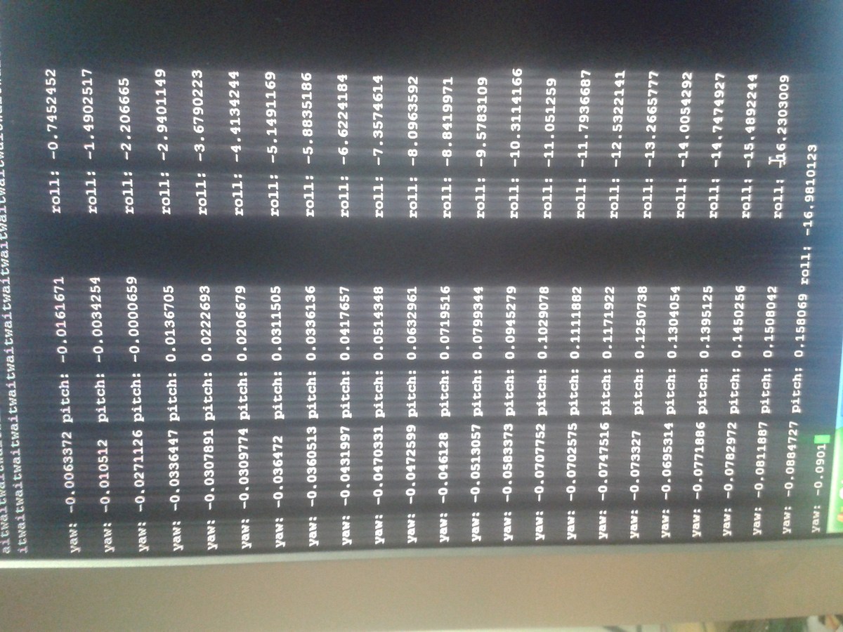 MPU6050 (Gy-521) Neigung Steigung mit Madgwick Filter - Mikrocontroller.net