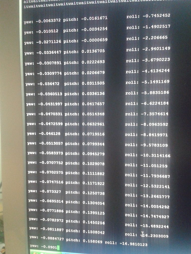 MPU6050 (Gy-521) Neigung Steigung mit Madgwick Filter - Mikrocontroller.net
