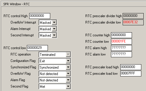 STM32F1 Fehler beim Debuggen RTC - Mikrocontroller.net