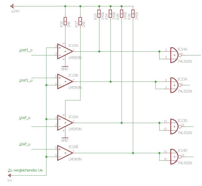 Doppel-Komparator an TTL anbinden - Mikrocontroller.net