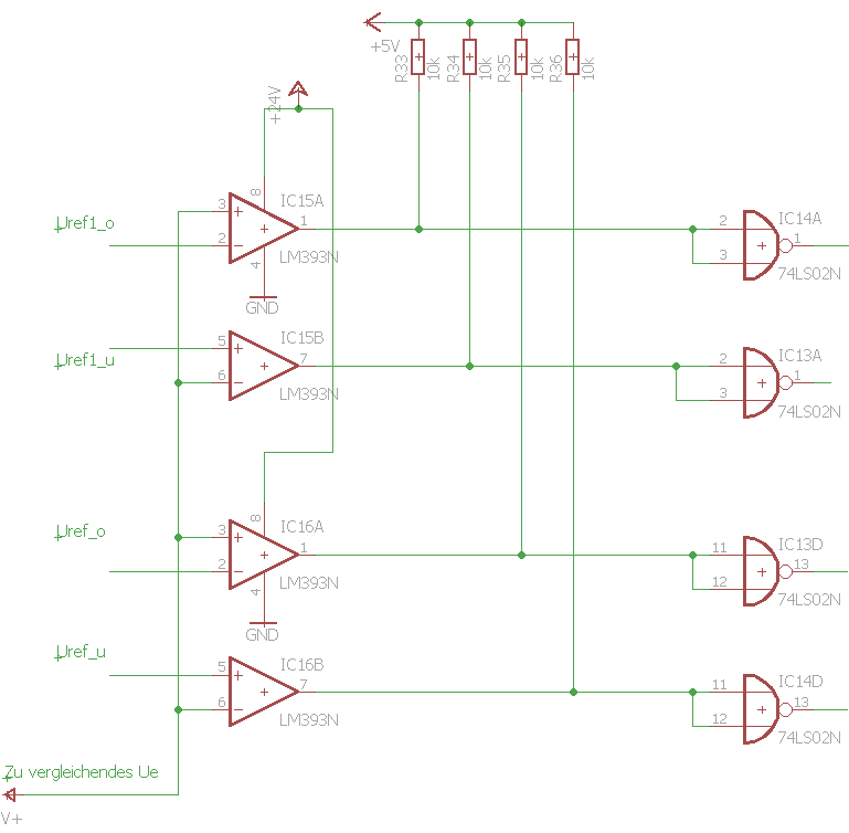Doppel-Komparator an TTL anbinden - Mikrocontroller.net