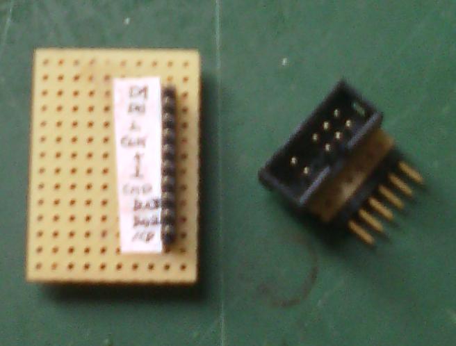 Steckleiste für Steckbrett und AVR ISP MK2 - Mikrocontroller.net