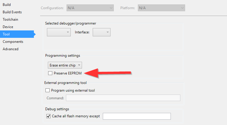 Atmel Studio 7 "Start without Debugging" Button bringt Fehler - Mikrocontroller.net