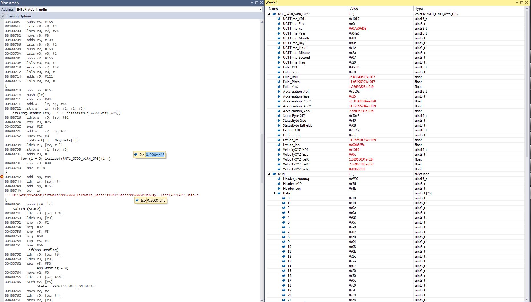 Daten von Feld in Struktur kopieren - Mikrocontroller.net