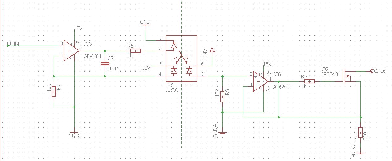 galvanische Trennung mit IL300 - Mikrocontroller.net