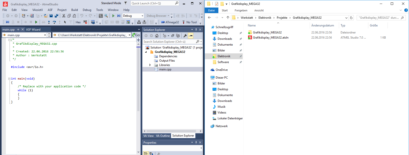 LCD Lib in AVR Studio einbinden - Mikrocontroller.net