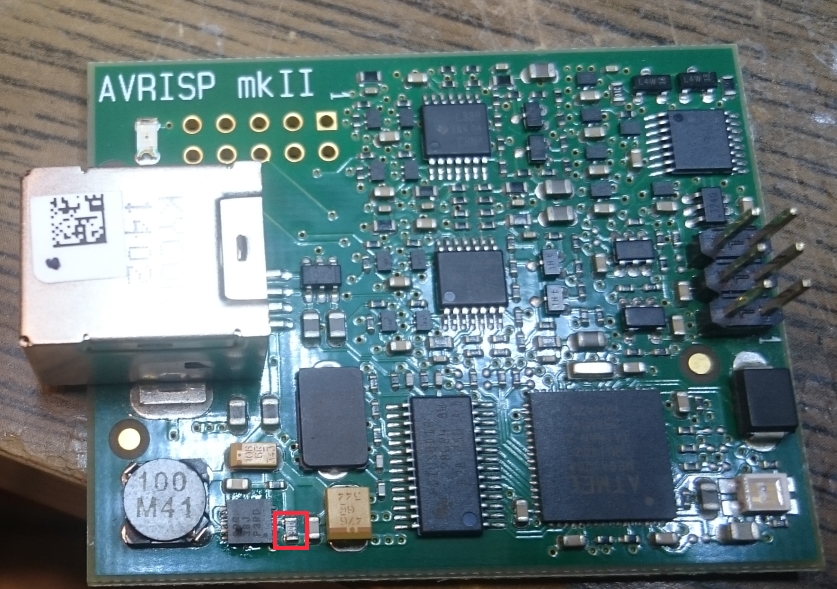 AVRISP mkII zerstört, suche Widerstand - Mikrocontroller.net