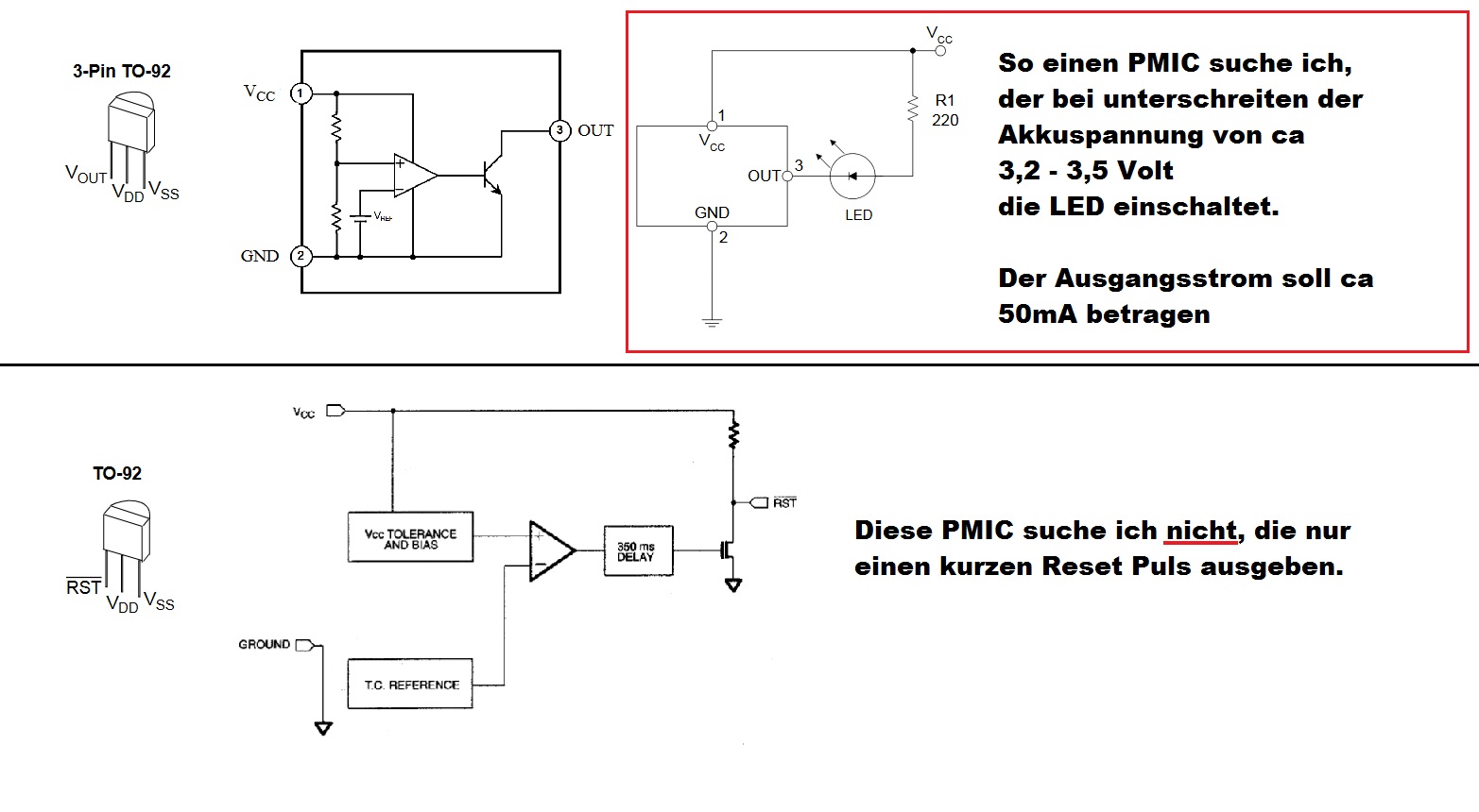 PMIC Spannungs Überwachung - LED einschalten - Mikrocontroller.net