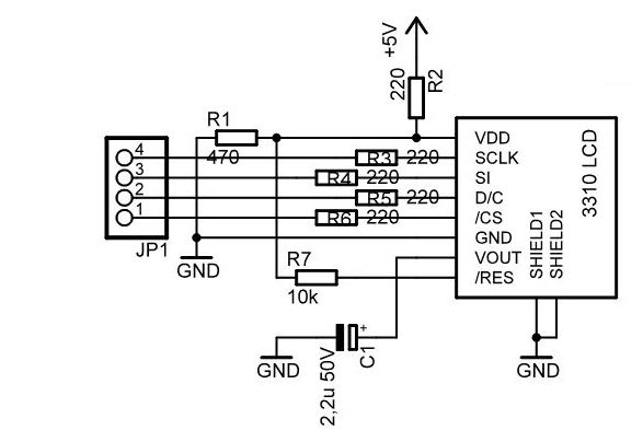 Nokia 3310 Lcd an atmega8 - Mikrocontroller.net