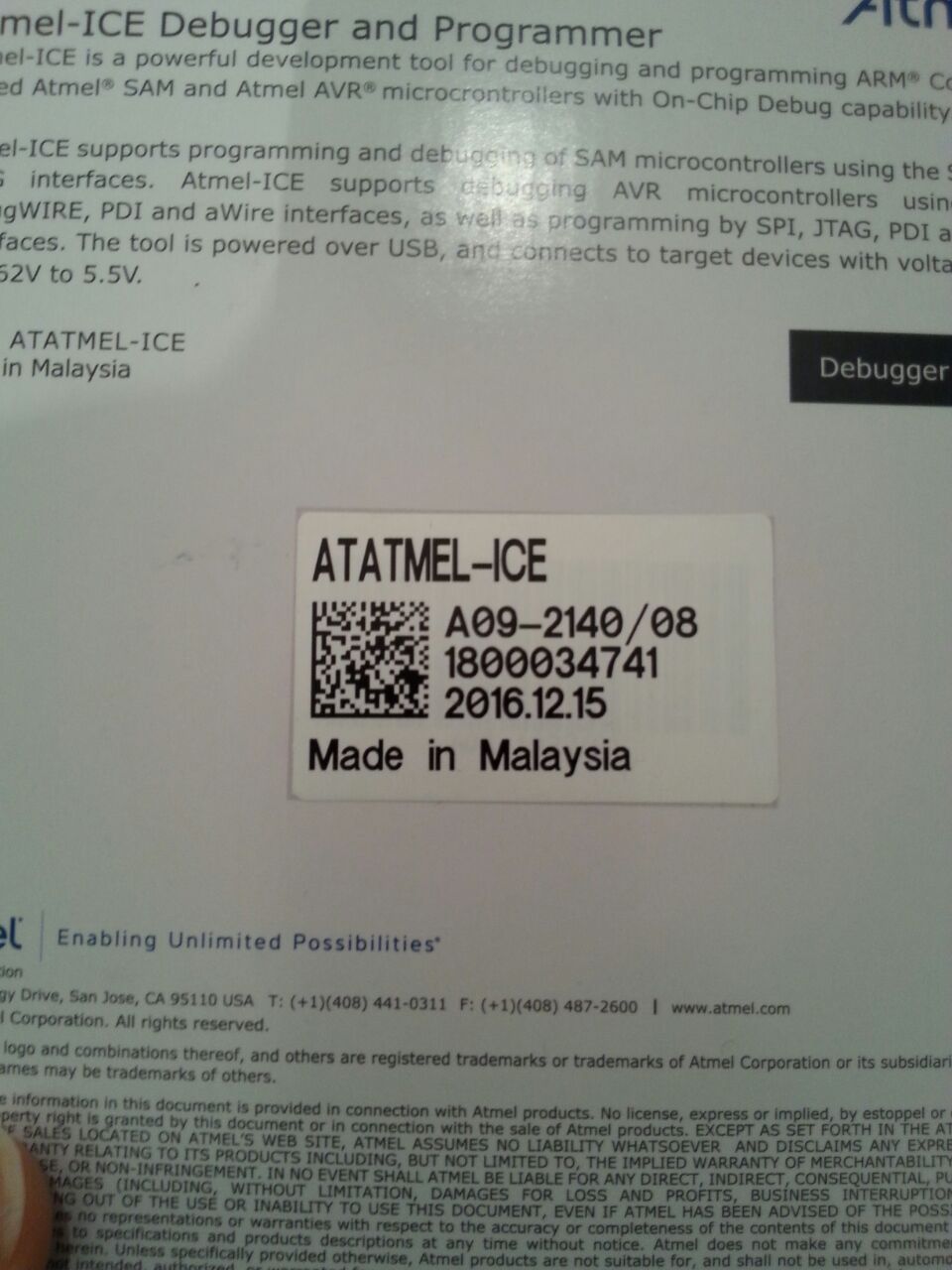 Welche Revision Atmel ICE? - Mikrocontroller.net