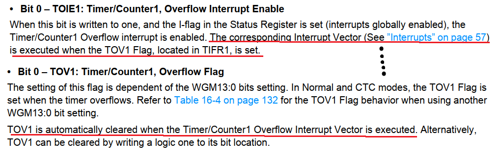 Timer1 FastMode Overflow Interrupt - Mikrocontroller.net