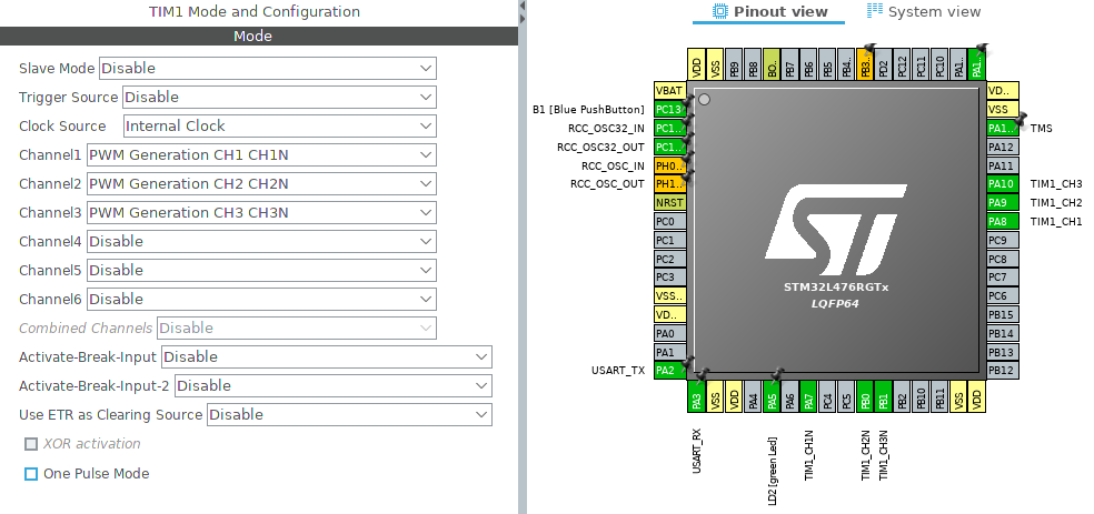 PWM stm32 l4 - Mikrocontroller.net