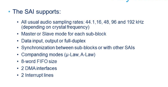 Verständnisfrage FIFO (STM32 SAI Interface) - Mikrocontroller.net