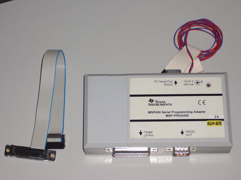 [V] MSP-PRGS430 Serial Programming Adatpter für MSP430 - Mikrocontroller.net