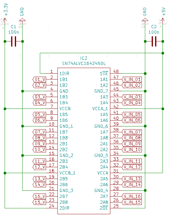 74alvc16 level shift - Mikrocontroller.net